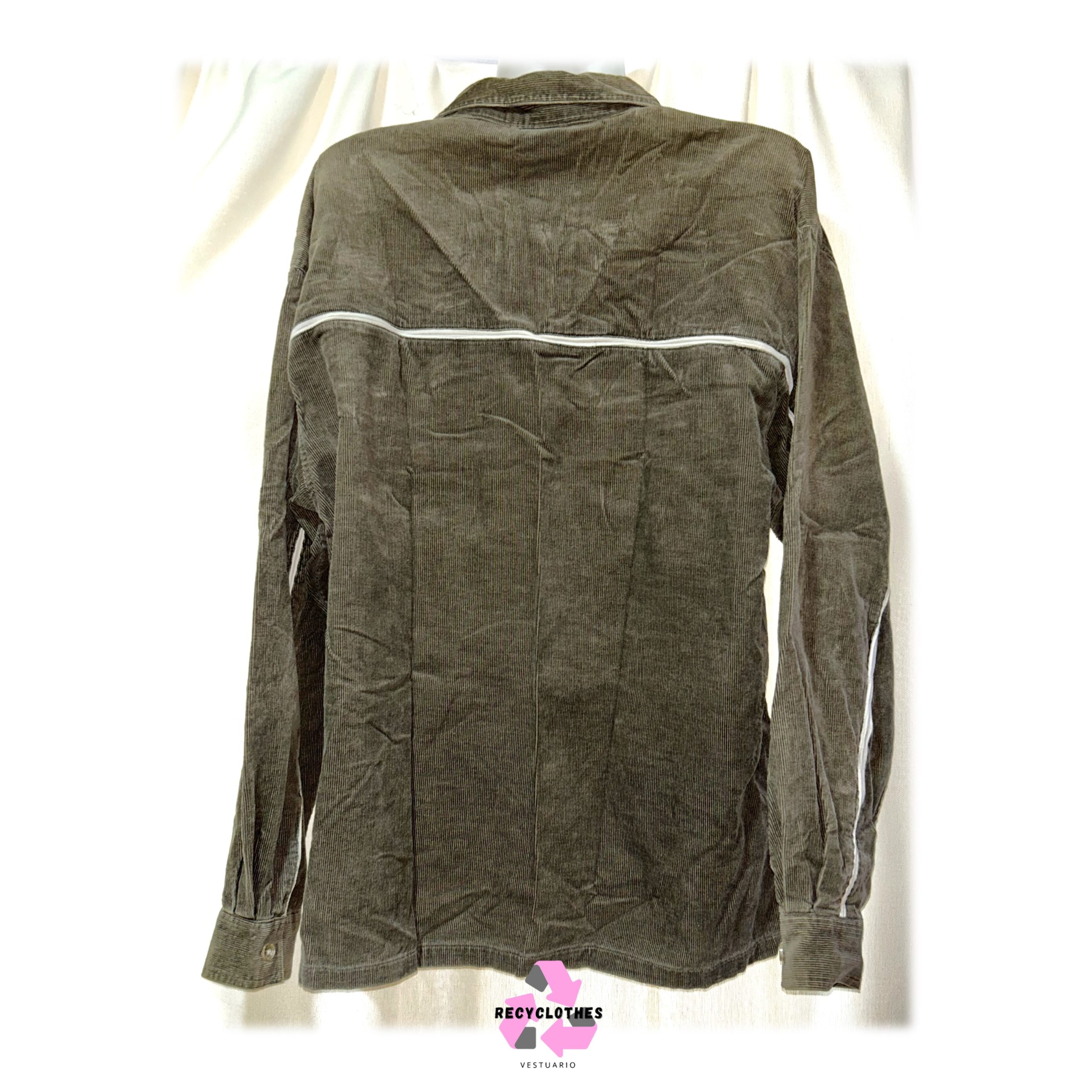 Camisa Verde Musgo Golden Breed Talla S - Recyclothes